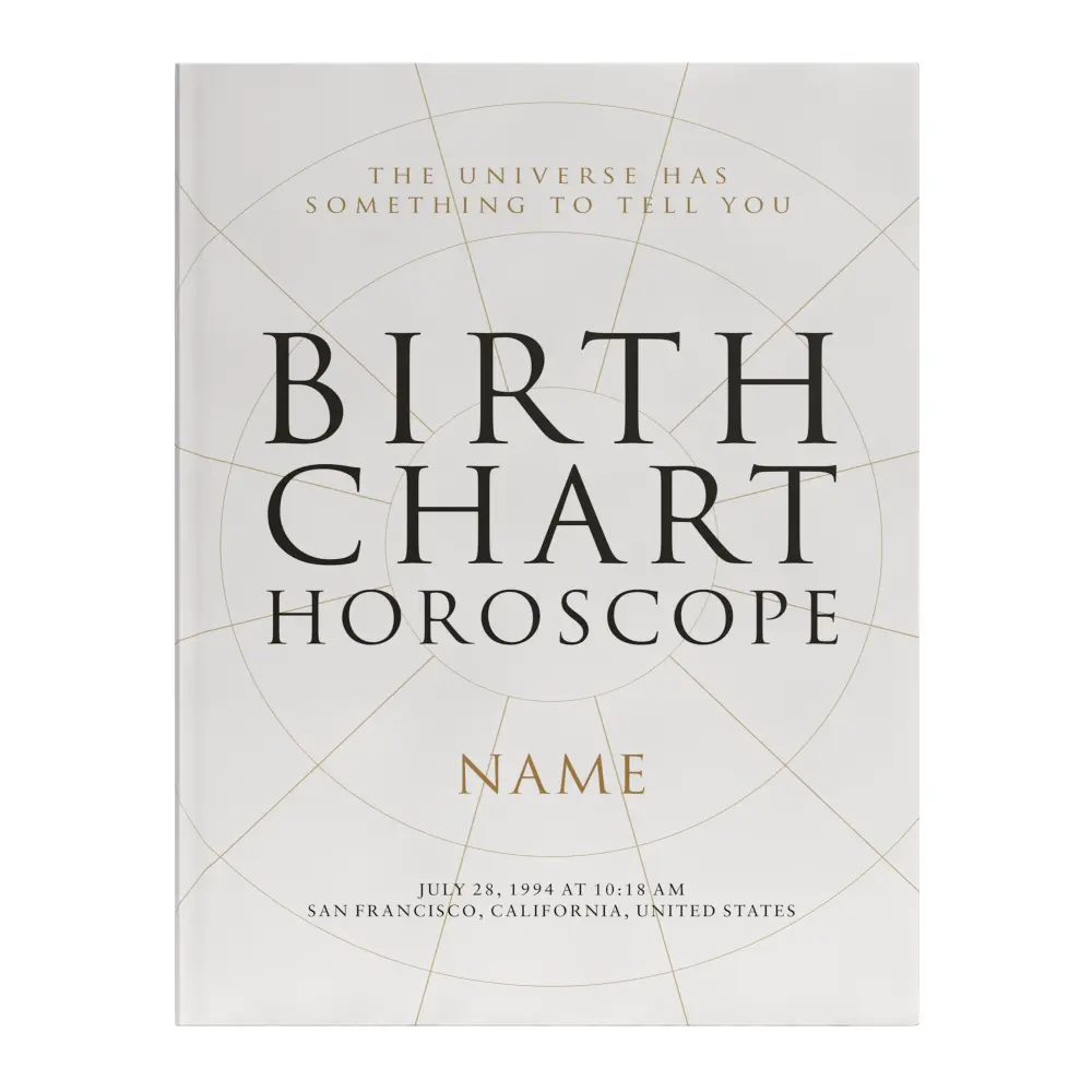 Personalized Birth Chart Horoscope Book - BirthChart.net