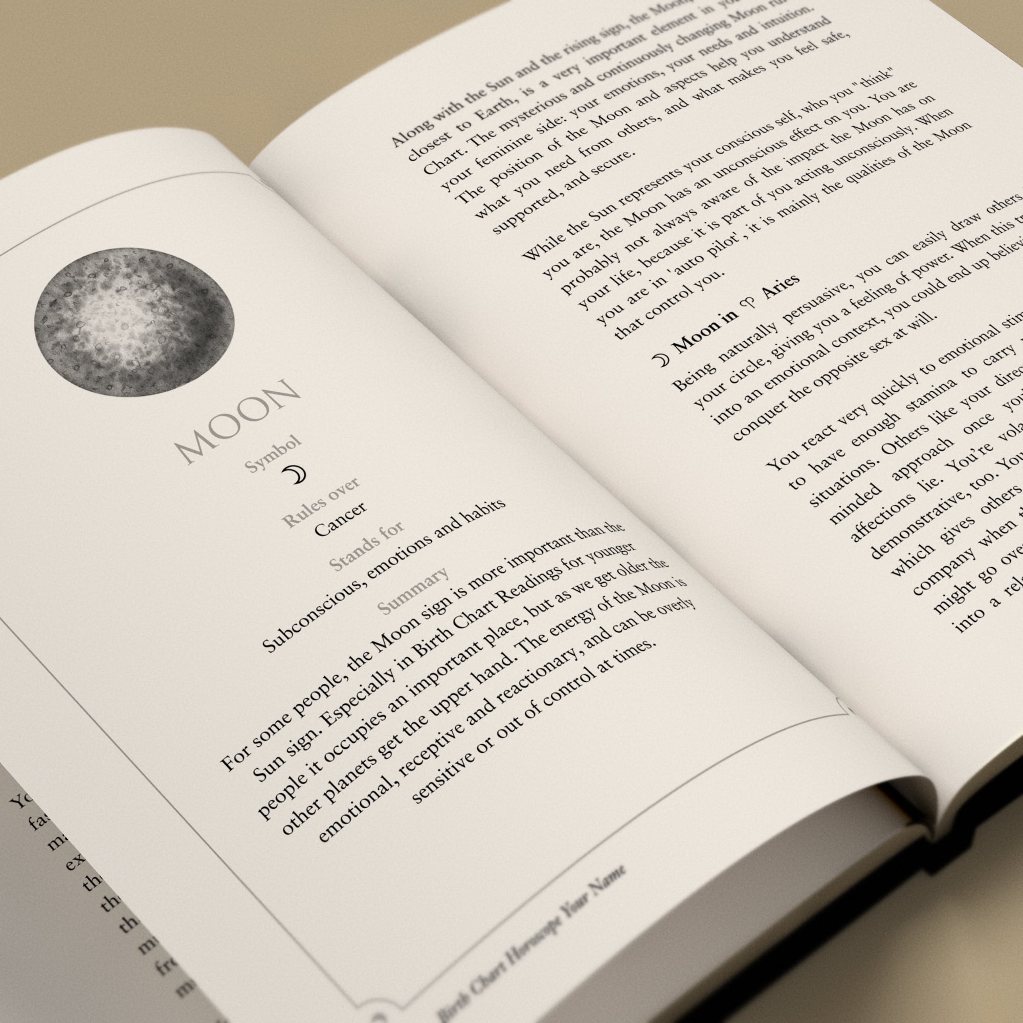 Personalized Birth Chart Horoscope Book - BirthChart.net